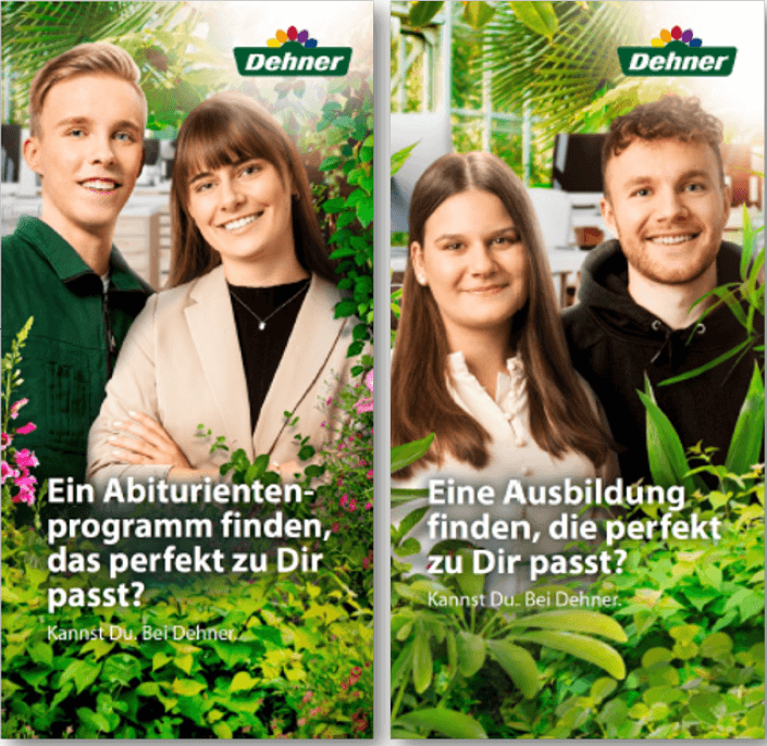 Referenzen | Dehner Gartencenter | KÖHLER Agentur für Personalmarketing und Employer Branding