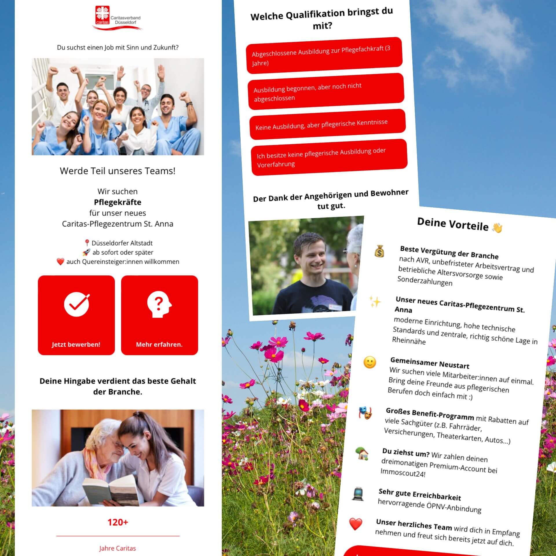 Referenzen | Caritasverband Düsseldorf | KÖHLER Agentur für Personalmarketing und Employer Branding